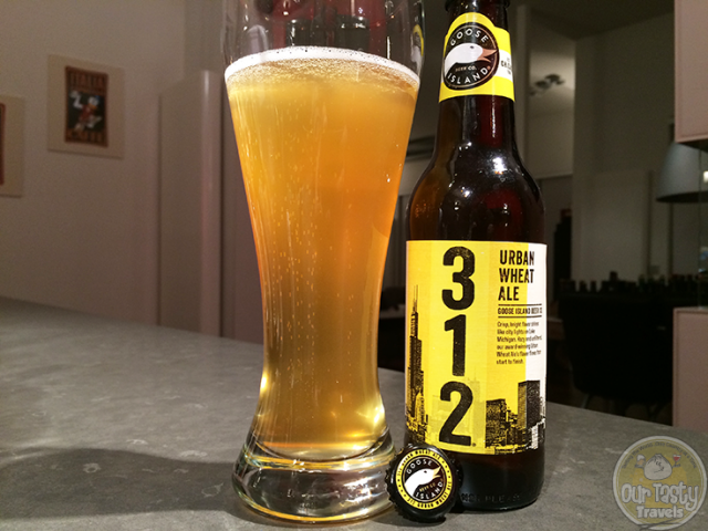 312 Urban Wheat Ale by Goose Island Beer Co. #OTTBeerDiary Day 77