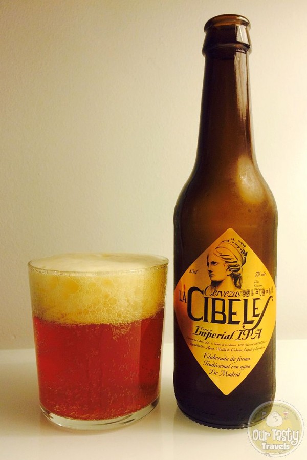 Imperial IPA by Cervezas La Cibeles #OTTBeerDiary Day 127