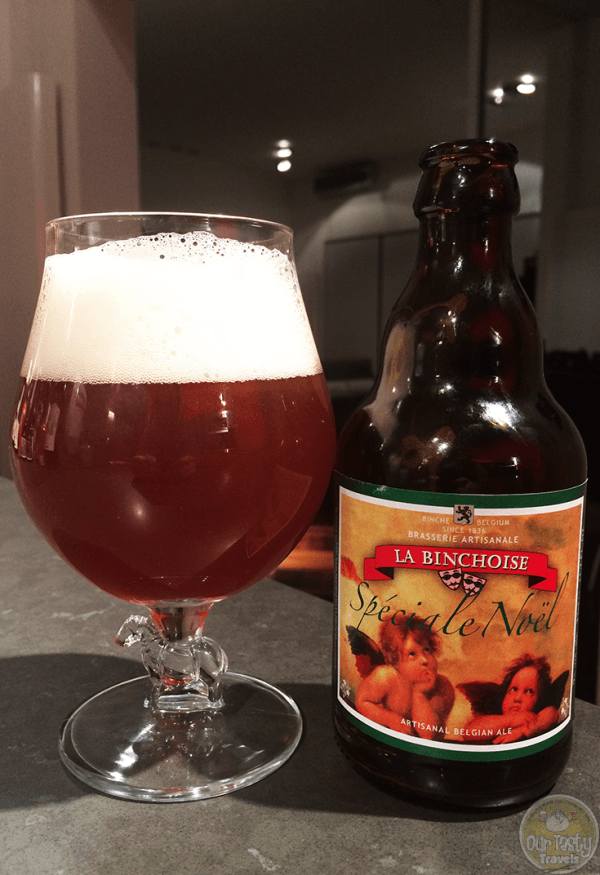 La Binchoise Spéciale Noël by Brasserie La Binchoise #OTTBeerDiary Day 49
