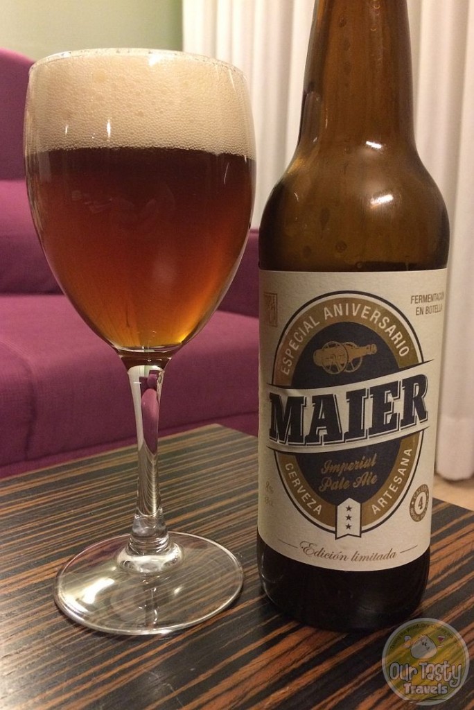 Maier Especial Aniversario by Cerveza Maier #OTTBeerDiary Day 121