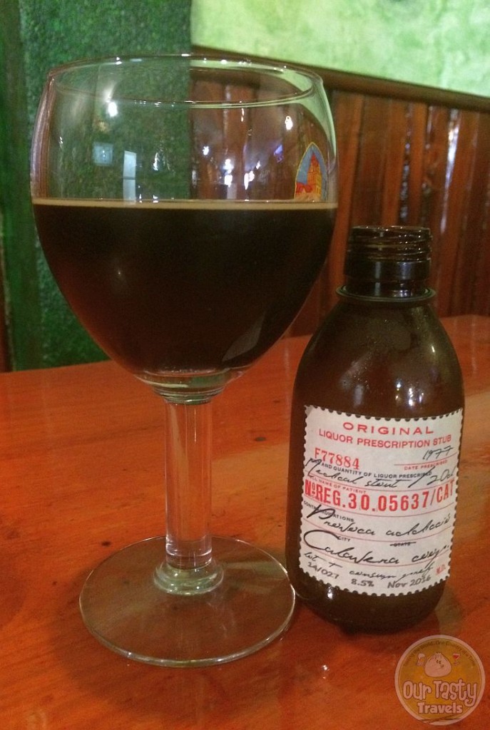 Medical Stout by La Calavera #OTTBeerDiary Day 120