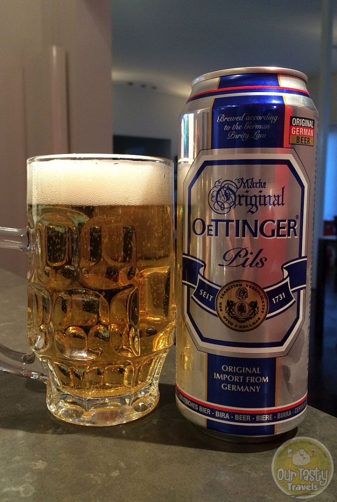 Oettinger Pils by Oettinger Brauerei #OTTBeerDiary Day 140
