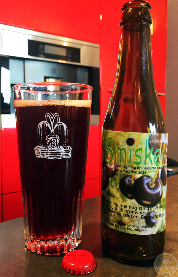 Smiske Kriek (2014) by Brouwerij Smisje #OTTBeerDiary Day 109