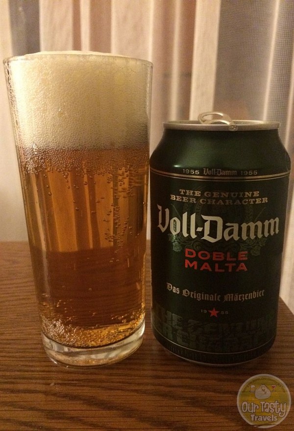 Voll-Damm Doble Malta by Grupo Damm #OTTBeerDiary Day 128